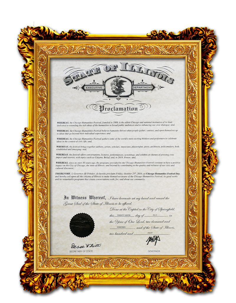 2019 is the 30th Anniversary of Chicago Humanities Festival - Chicago ...