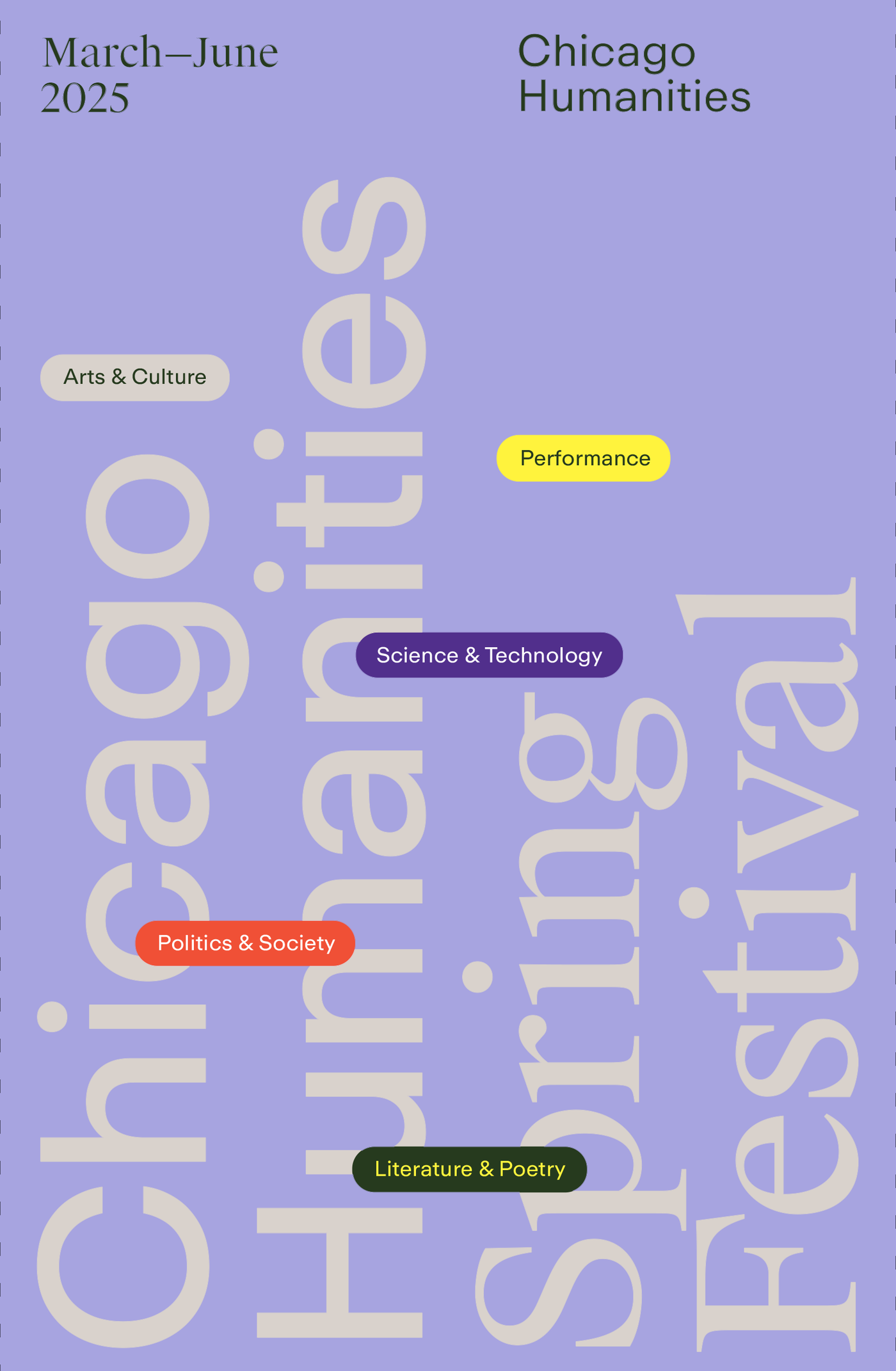 Spring 2025 Program Guide Chicago Humanities Festival